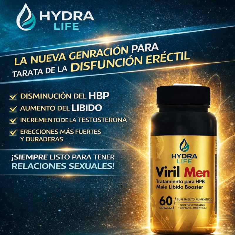 Viril Men 60 Cápsul: +Erección, +Libido, y +Confianza en un Solo Trata ...